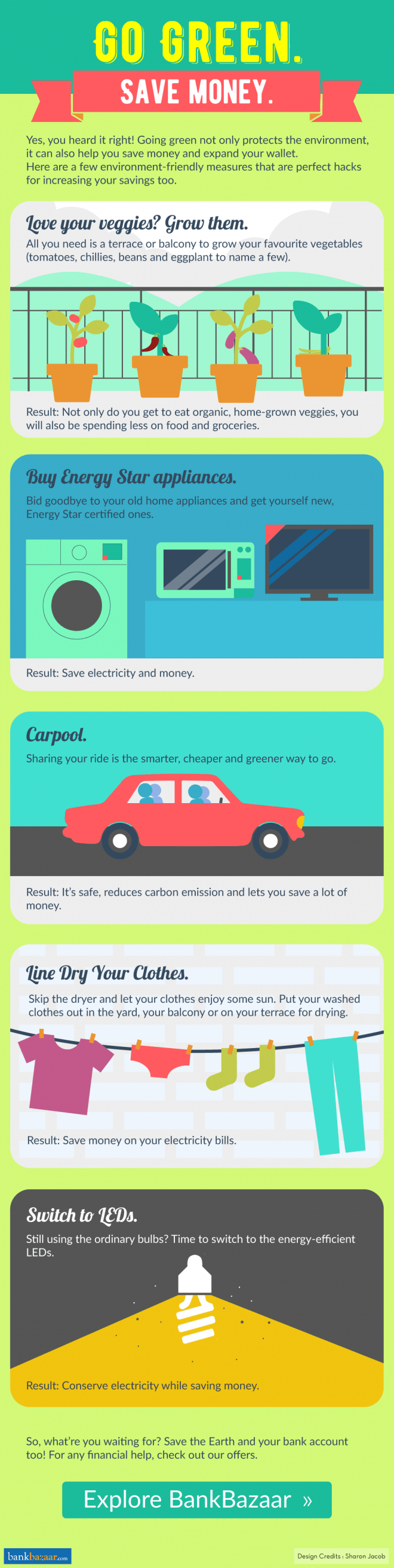 Go Green. Save Money.