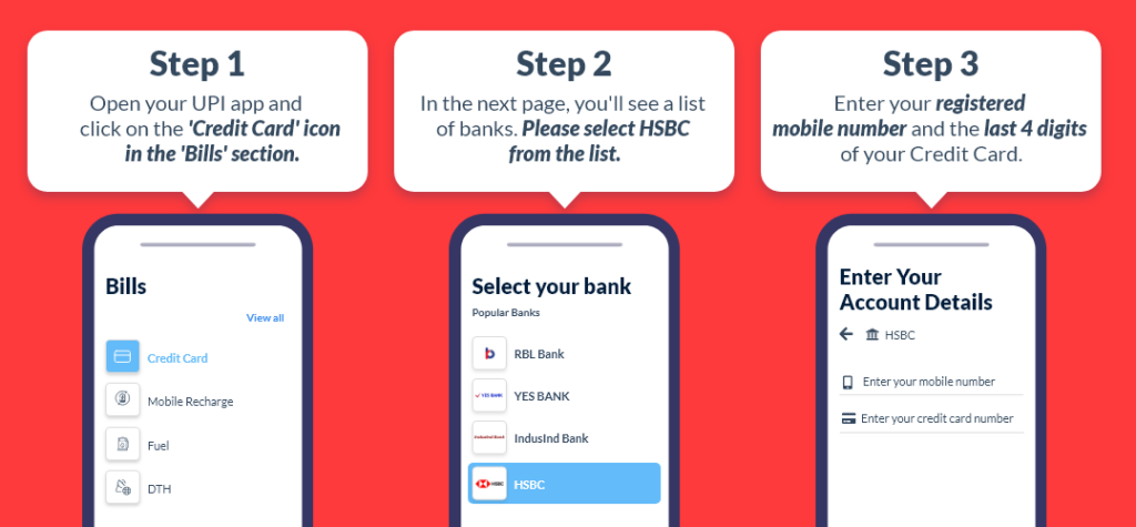 Pay Your HSBC Credit Card Bill—Your Way! | BankBazaar - The Definitive ...