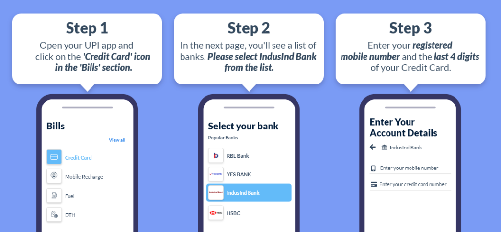Pay Your IndusInd Bank Credit Card Bill—Your Way!